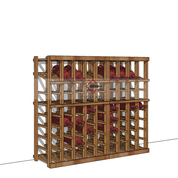 China competitive modular wine racking kits factory - Ciematic