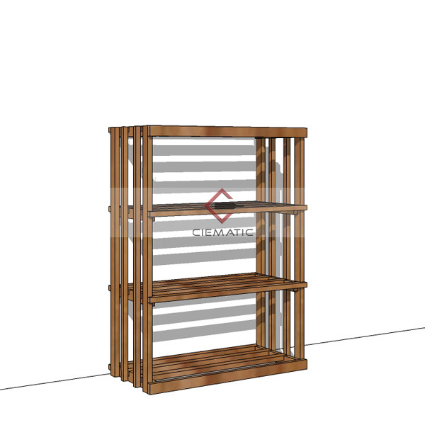 Modular shelf wine racking kits for storage - Ciematic