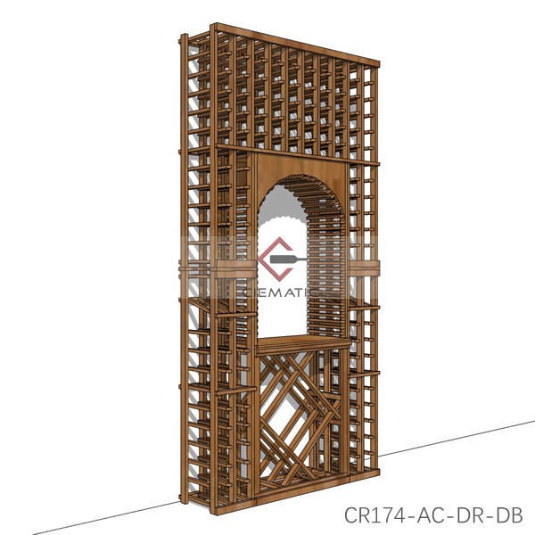 affordable arch wine rack kits combination - Ciematic